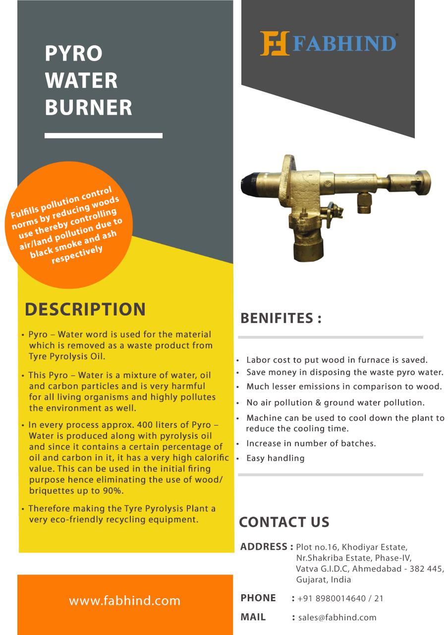 Pyro Water Burner